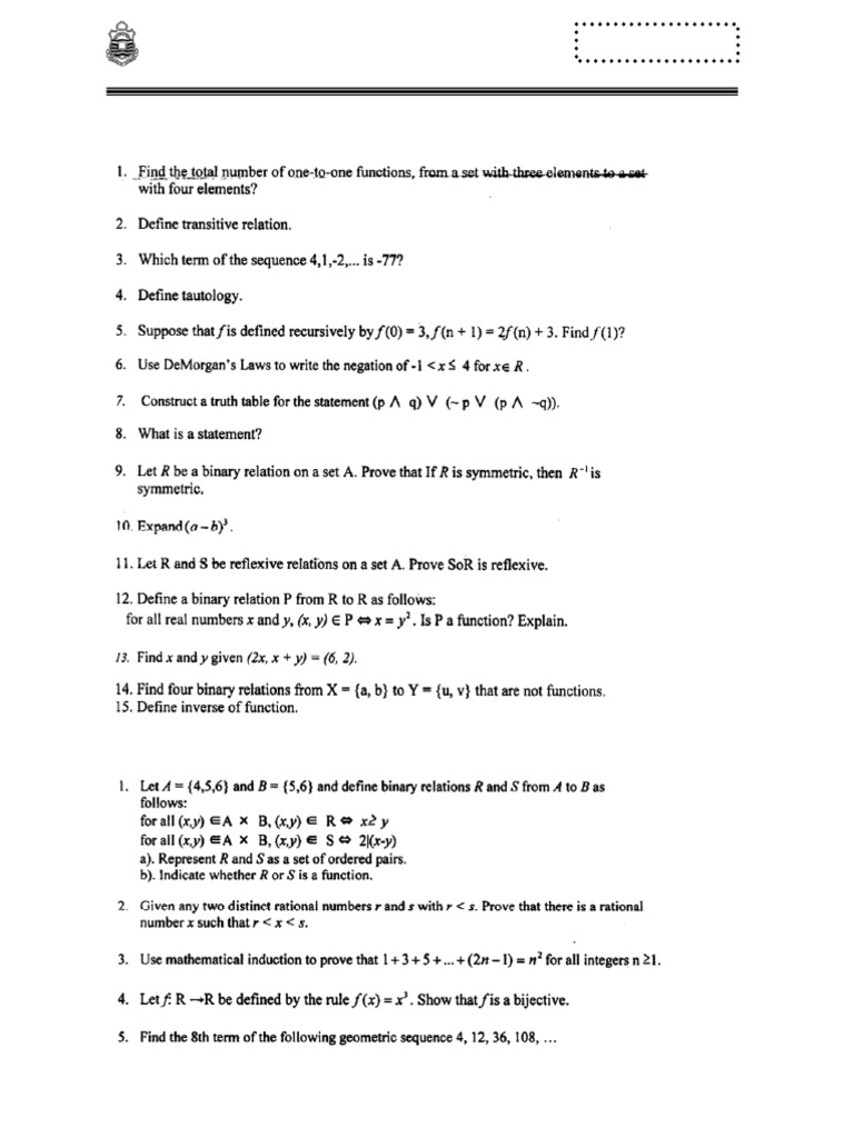 P2021_MATH-231 | PDF