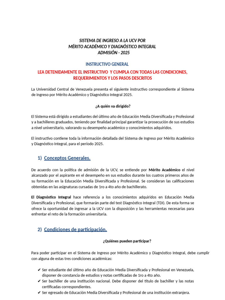 Instructivo SIMADI 2025 | PDF | Contraseña