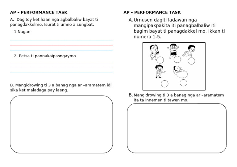 AP Performance Task Quarter 1 | PDF