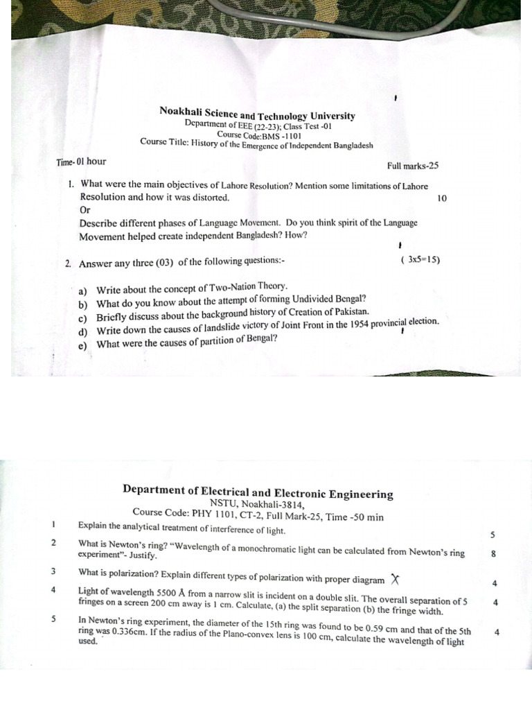 CT Question (1-1) | PDF