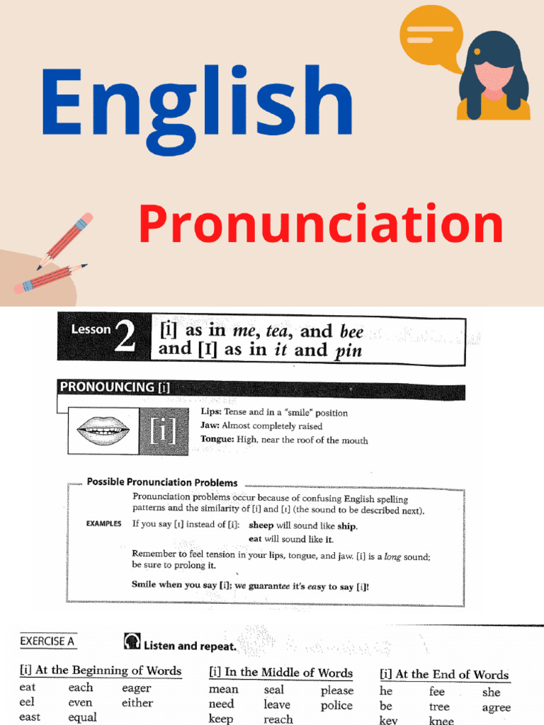 Pronunciation | PDF