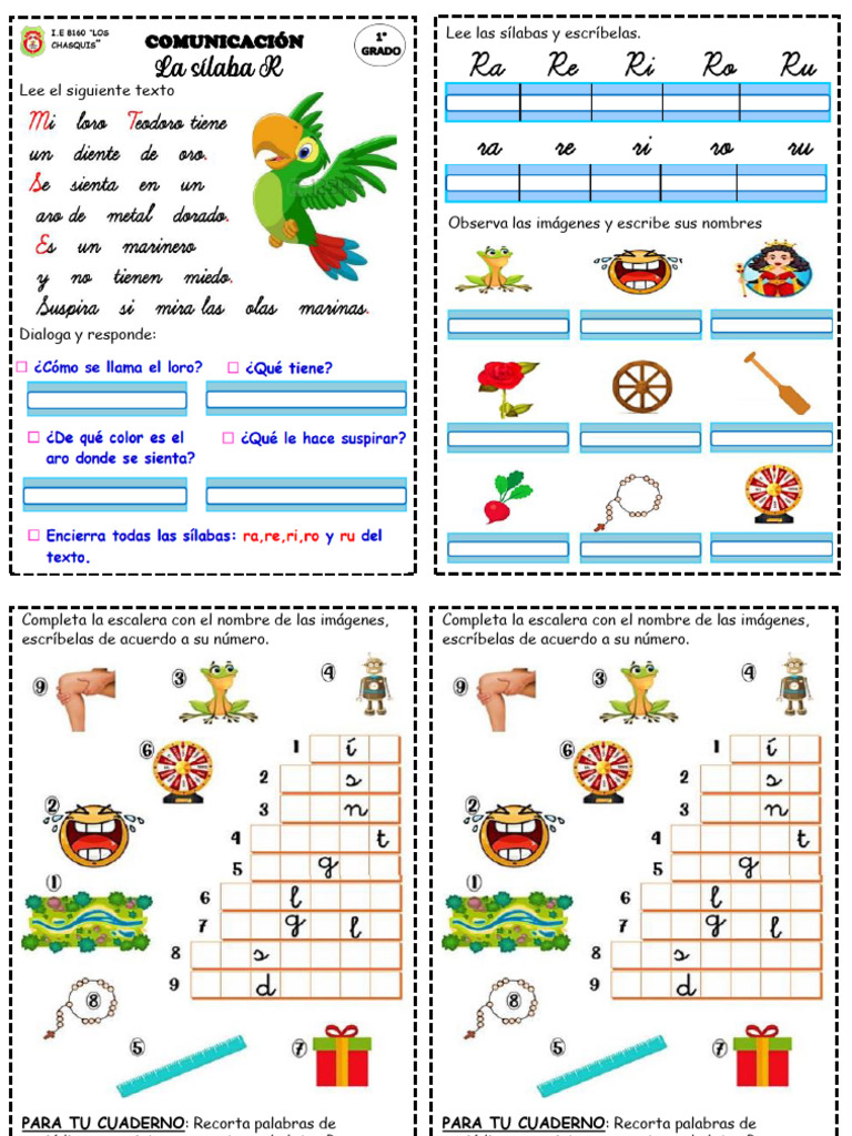 Ficha Comunicación Dia 2 | PDF