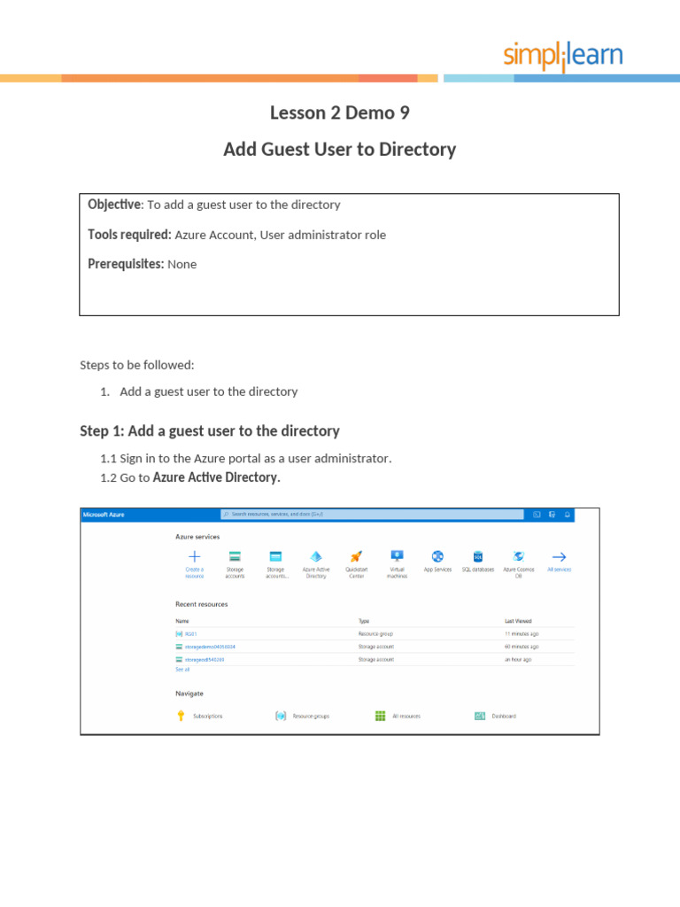 9 - Insert Guest Users To Directory | PDF
