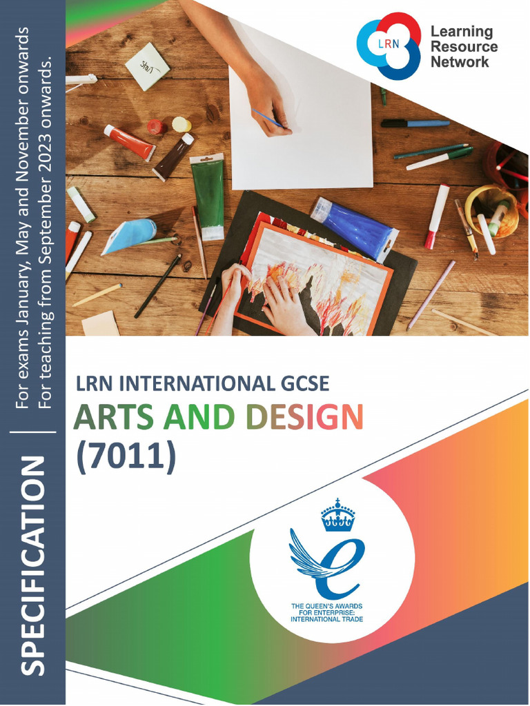 Arts and Design LRN International GCSE | PDF | Drawing | Textiles