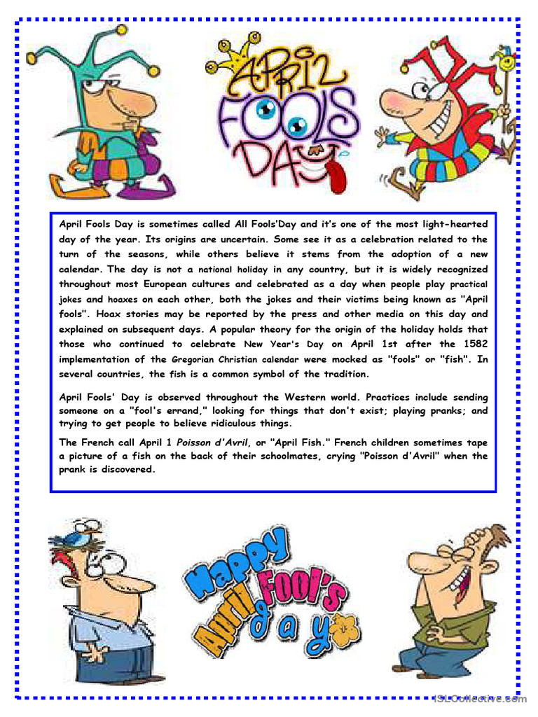 April Fools Day | PDF