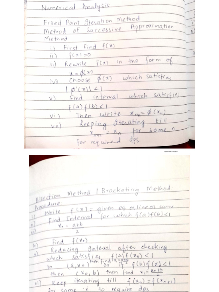 Numerical Methods | PDF