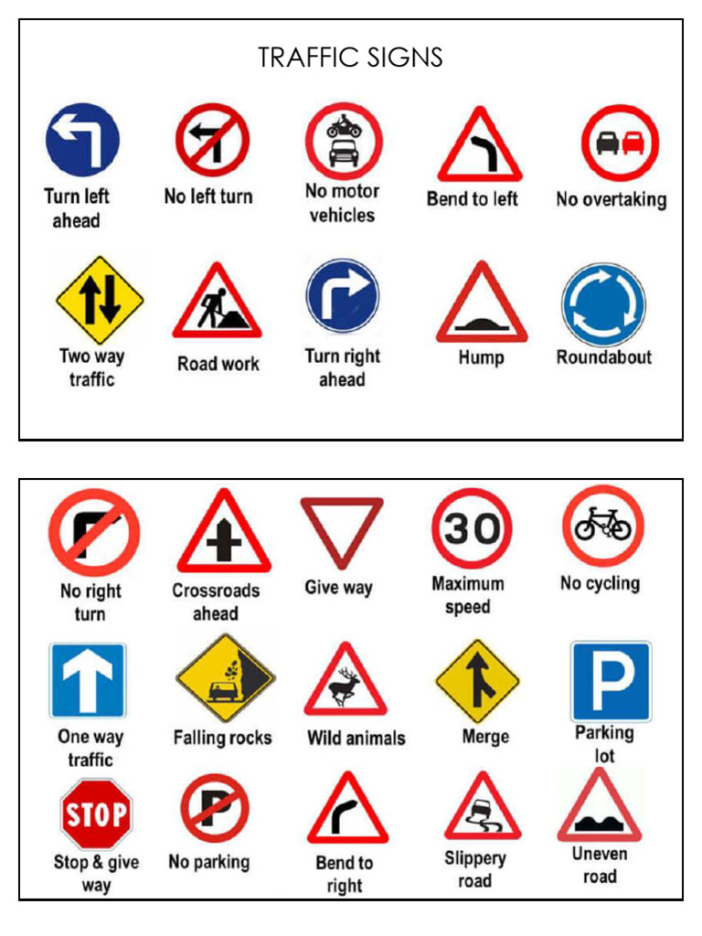 Traffic Signs | PDF