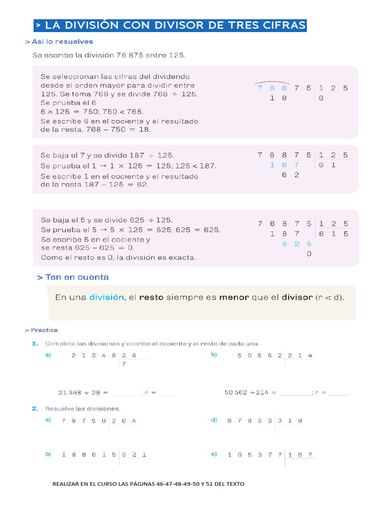 Actividad Divisiones 1 | PDF