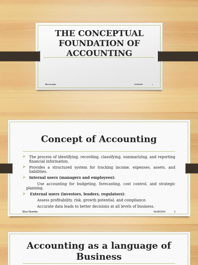 Foundations of Accounting Explained | PDF | Accounting | Financial Capital