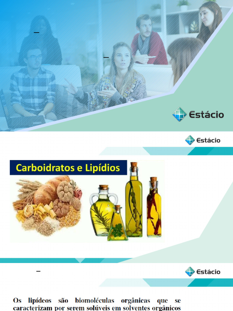 Aula 3 - Fundamentos de Bioqu Mica | PDF | Lipídio | Ácido graxo