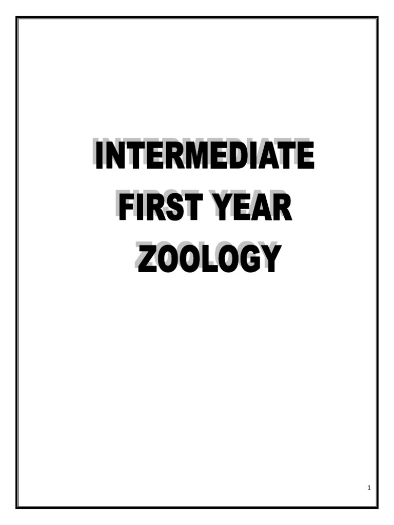 1st Year Zoology | PDF | Cardiac Muscle | Axon