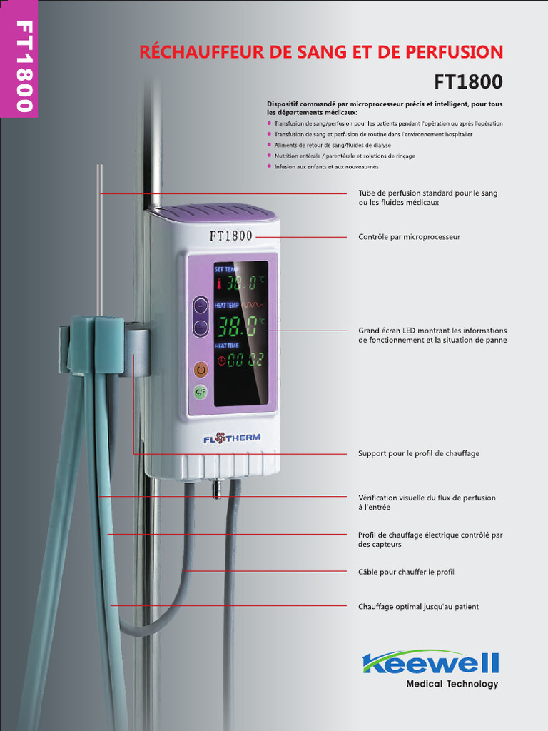 Fiche Technique FT1800 FR | PDF