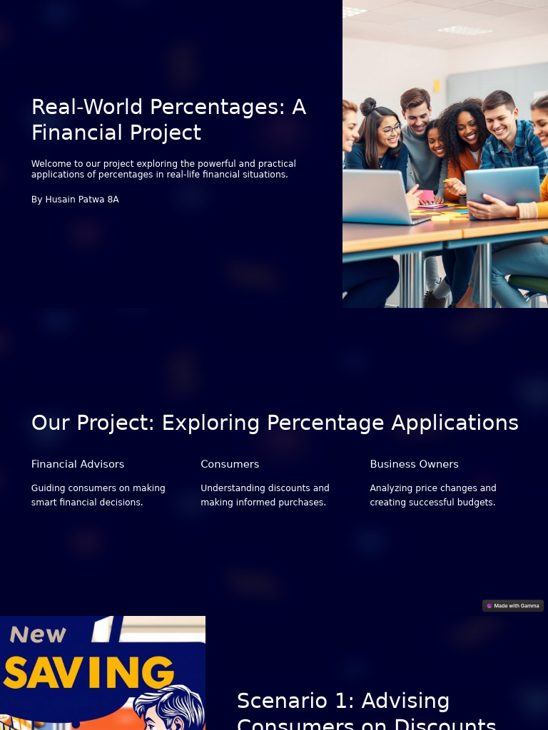 Real-World Financial Percentages Guide | PDF
