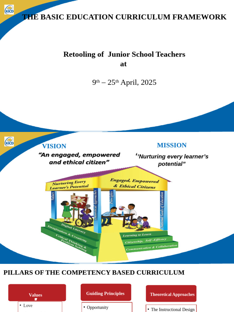 BECF- RETOOLING OF JS TEACHERS-APRIL 2025) | PDF | Curriculum | Learning