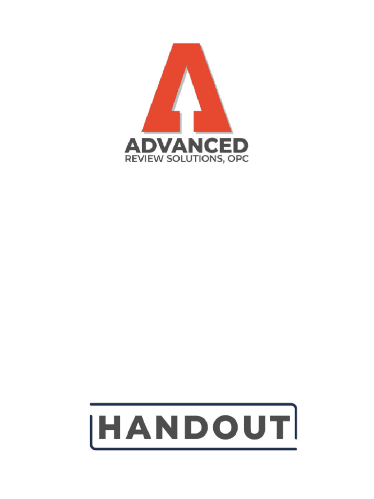 AUDITING THEORY MODULE 8 Handouts | PDF | Audit | Internal Control