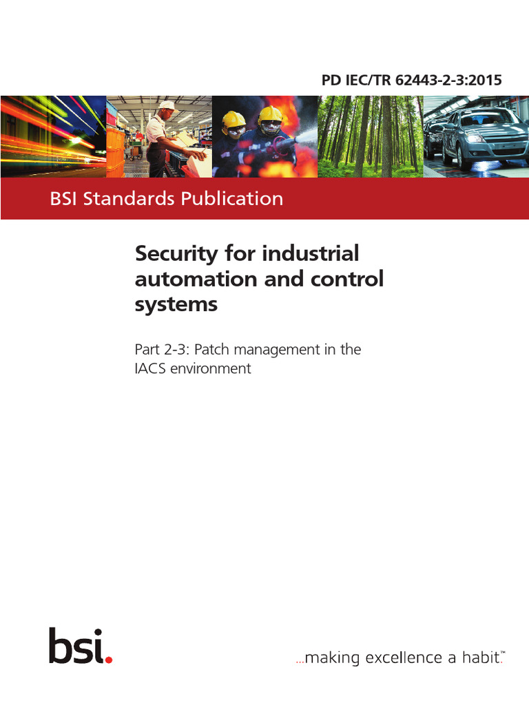 Iec 62443-2-3 | PDF | Xml | International Electrotechnical Commission