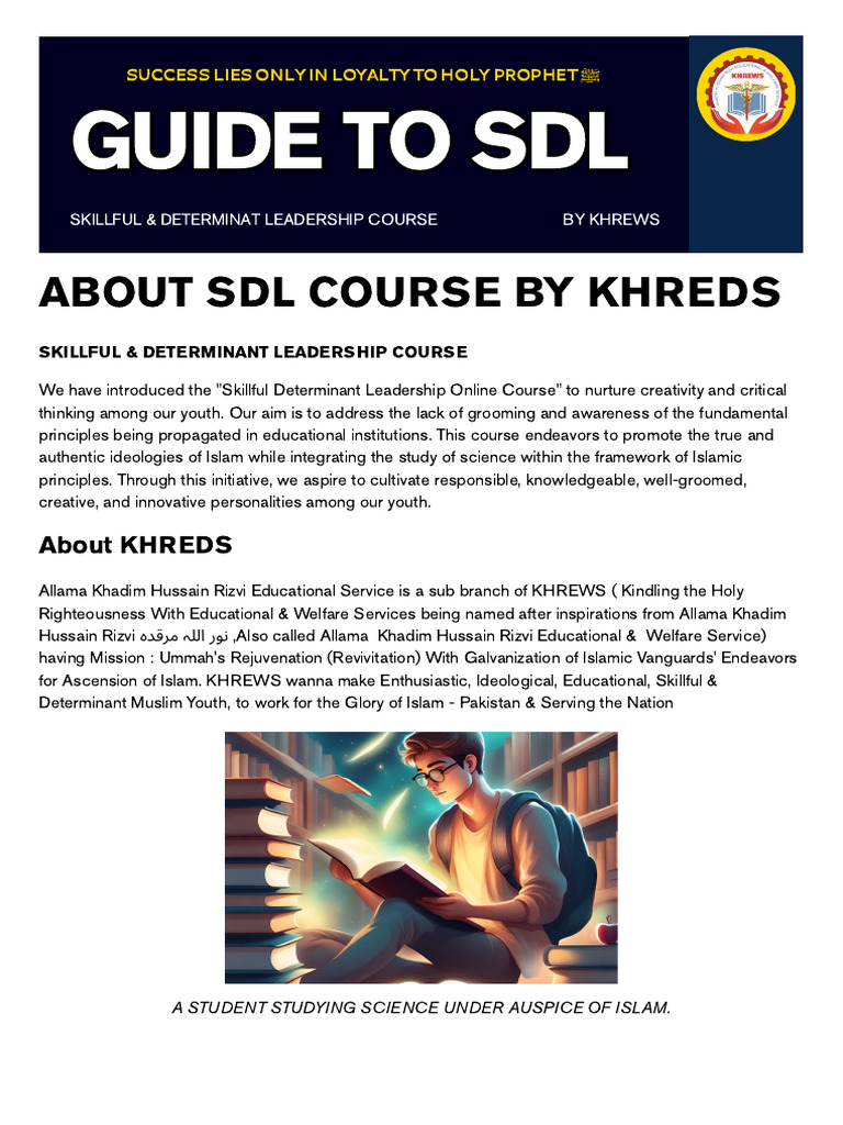 Guide to Sdl by Khreds 4 | PDF | Verb | Adjective