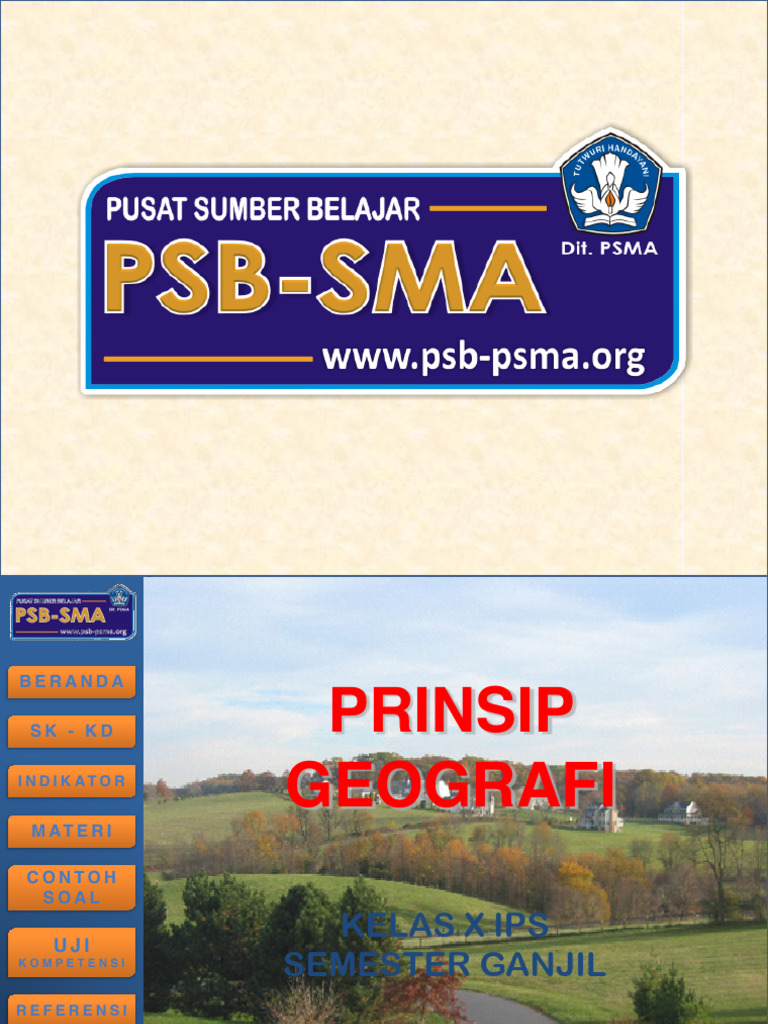 Prinsip Geografi 1658965554 | PDF
