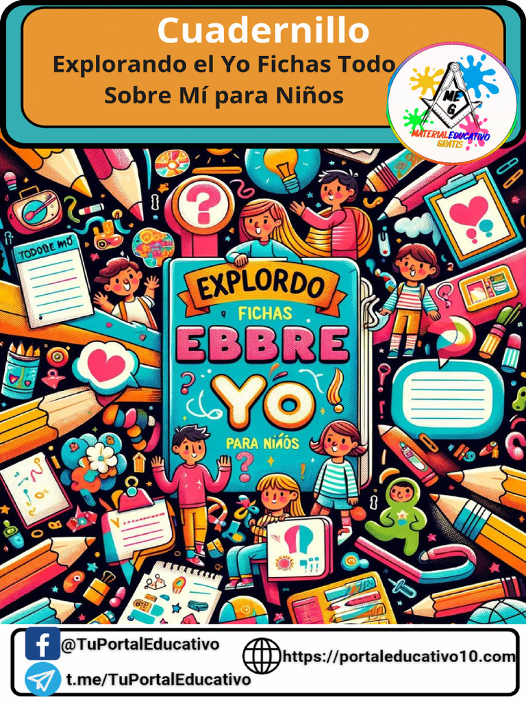 Explorando El Yo Fichas Todo Sobre Mí para Niños Portaleducativo10 | PDF