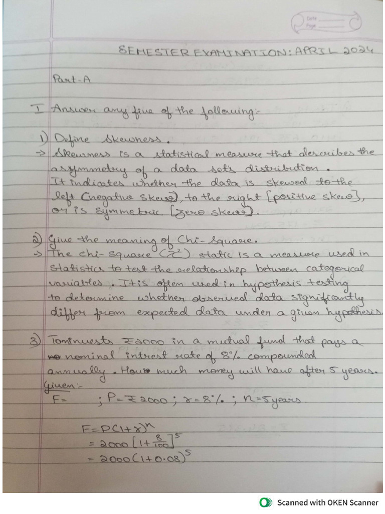 Notes Paper 1 | PDF