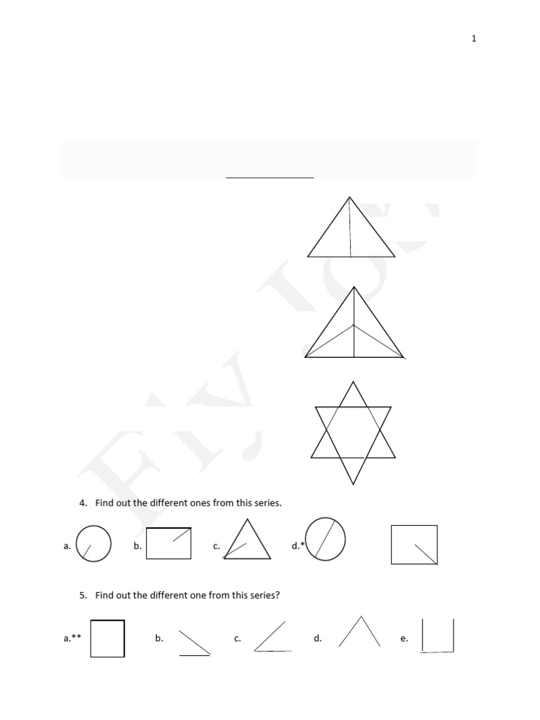 IQ Sheet 9 (Board) | PDF