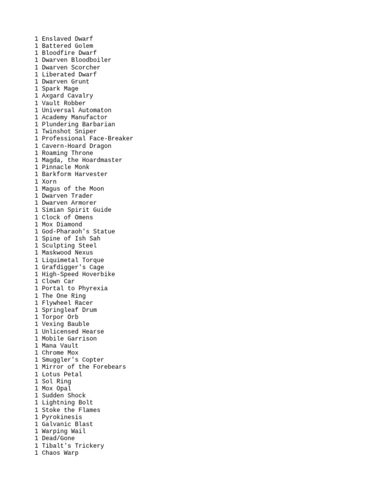 cEDH_Magda_Brazen_Outlaw_by_Benjamin_Cox | PDF