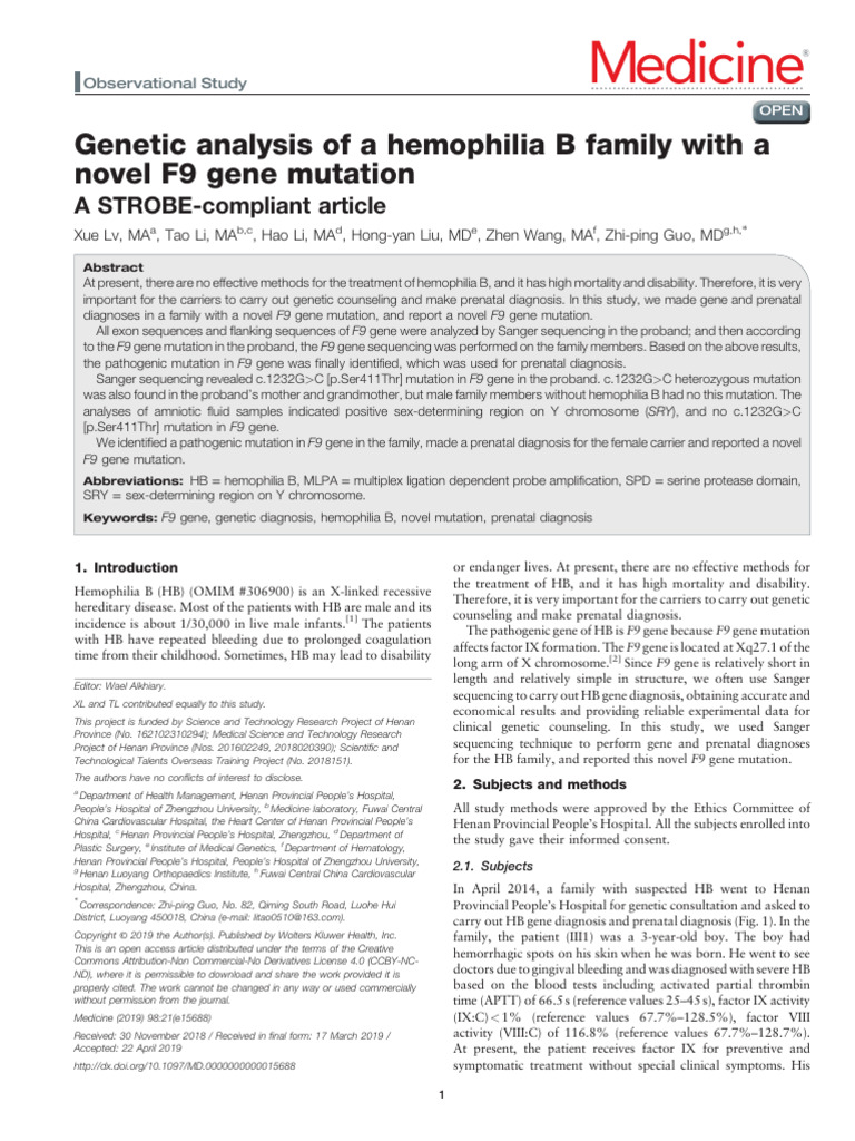 genetic_analysis_of_a_hemophilia_b_family_with_a.22%202 | PDF ...