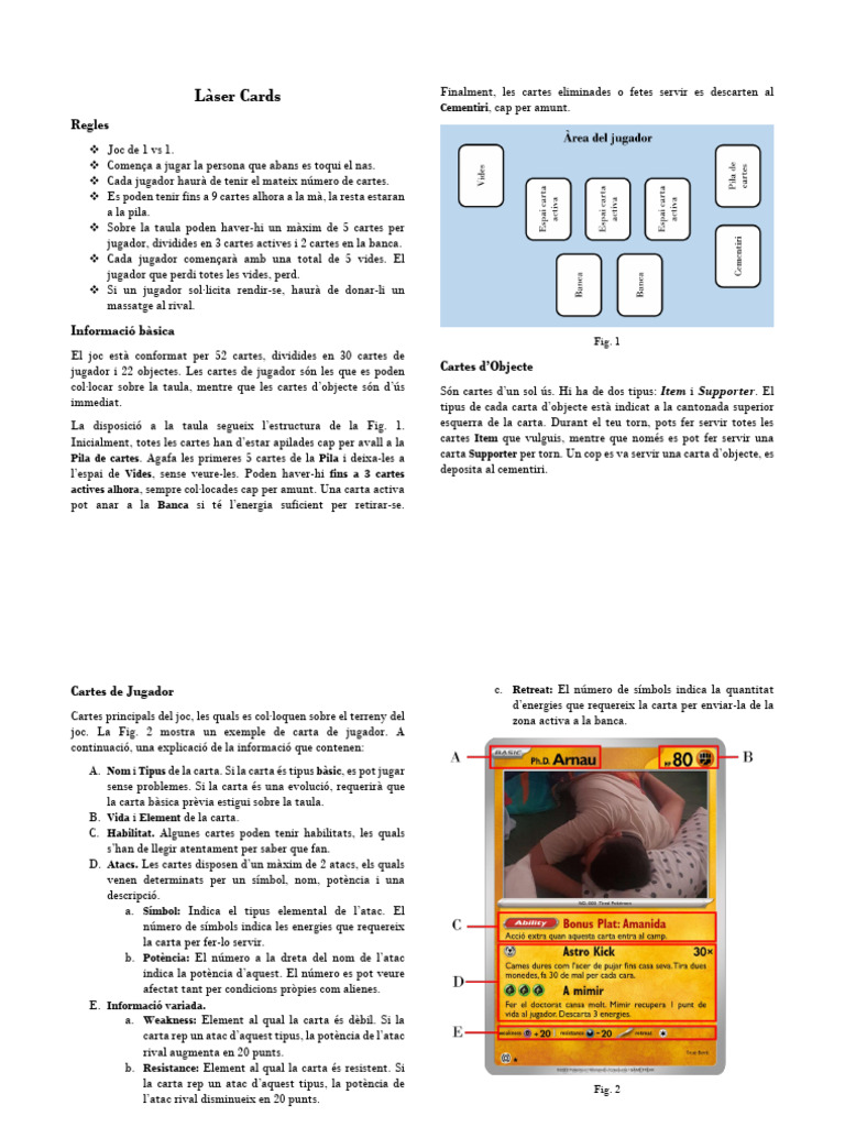 Regles LaserCards | PDF