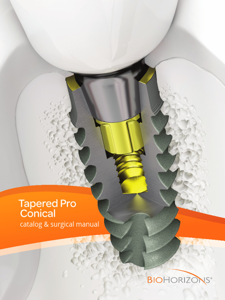 BioHorizons Tapered Pro Conical Guide | PDF | Dental Implant ...