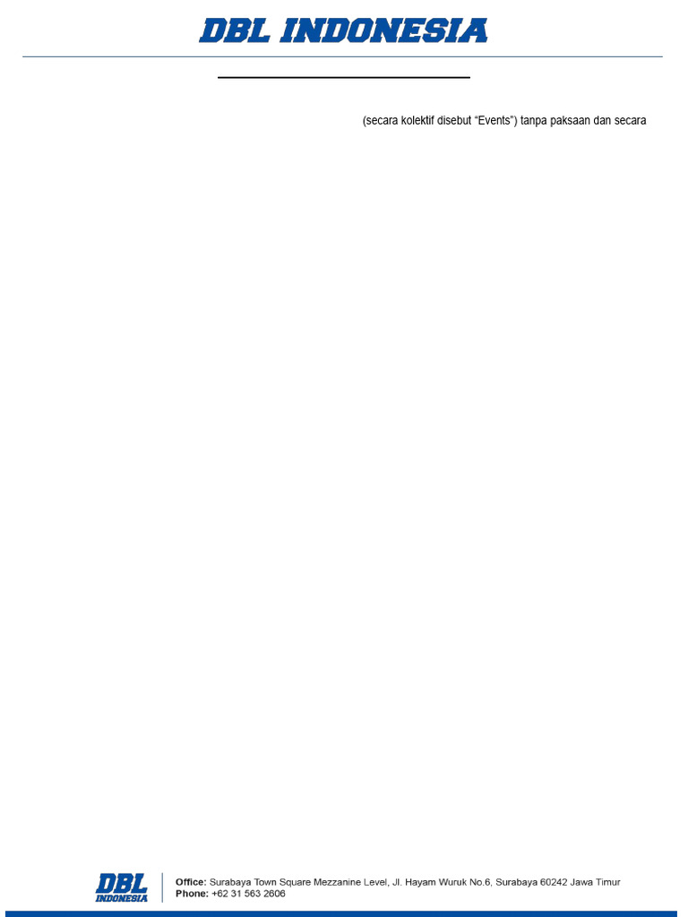 WAIVER FORM PESERTA KOPI GOOD DAY DBL CAMP 2025 (Rahmad) | PDF