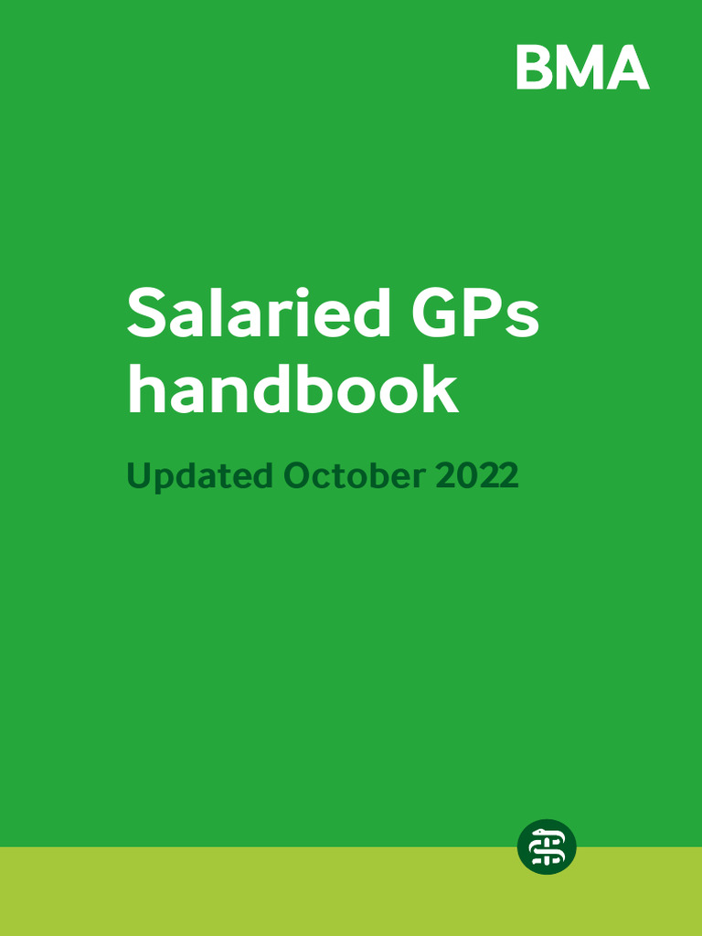 Salaried GP Handbook Updateoct2022 | PDF | General Practitioner ...