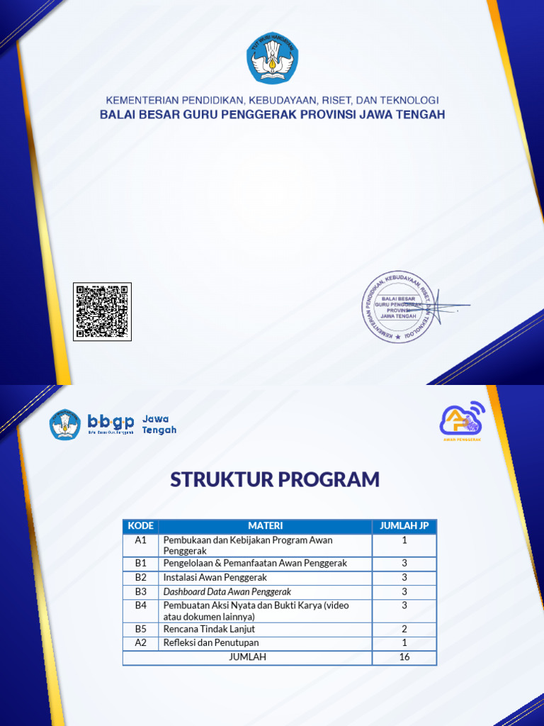 Sertifikat Awan Penggerak - Triyono | PDF