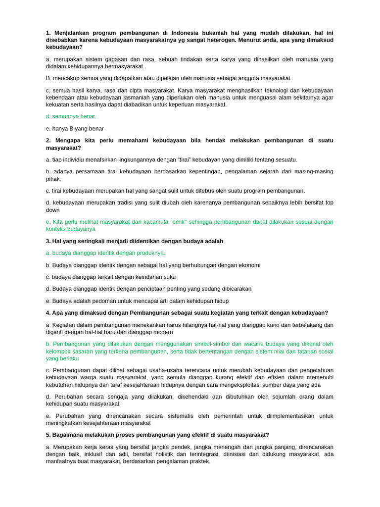 Soal-Soal Ujikom Perencana Tahun 2024 | PDF