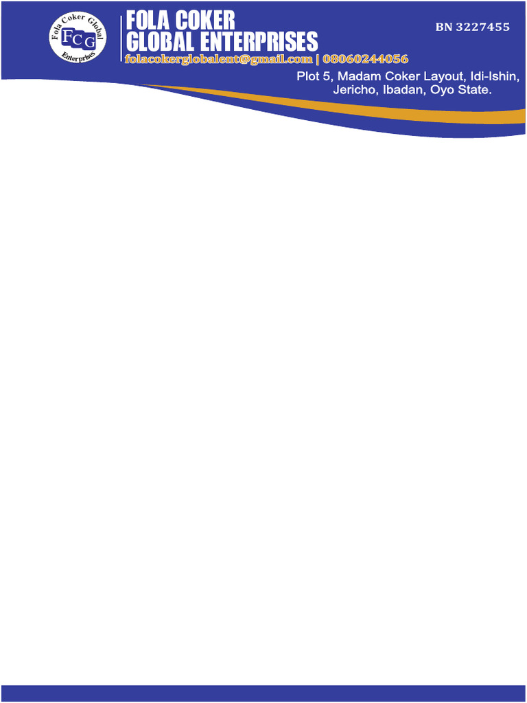 _fola Coker Letterhead | PDF