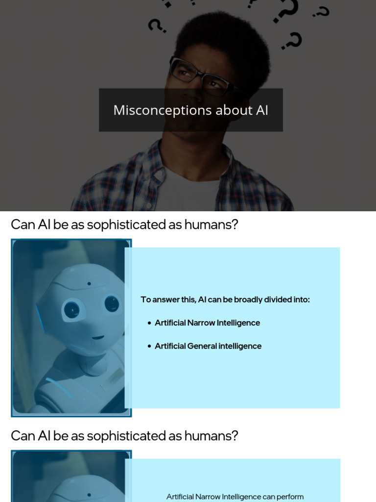 10 Misconceptions Around Ai | PDF | Artificial Intelligence | Intelligence (AI) & Semantics
