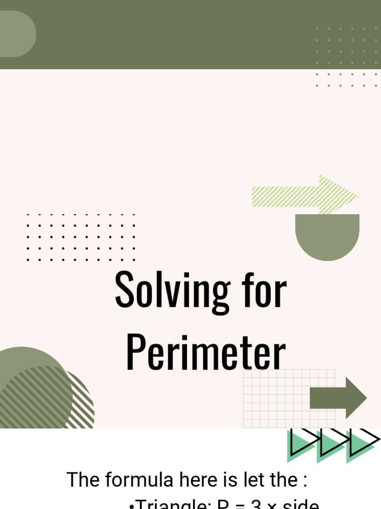 Solving For Perimeter - 20250318 - 052902 - 0000 | PDF