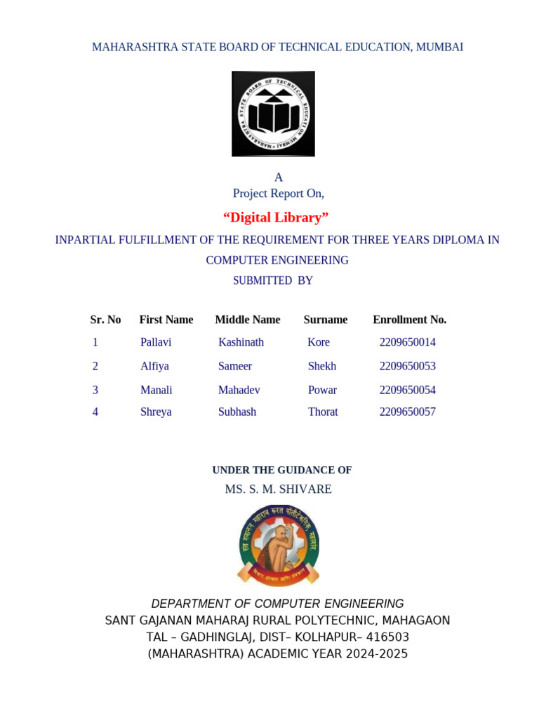 Digital Library Mega Report Final | PDF | Use Case | Login
