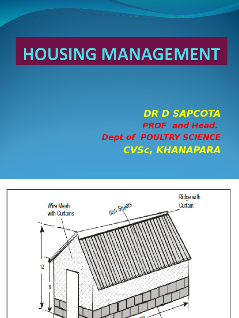 Poultry House Design and Management Guide | PDF | Poultry Farming | Chicken