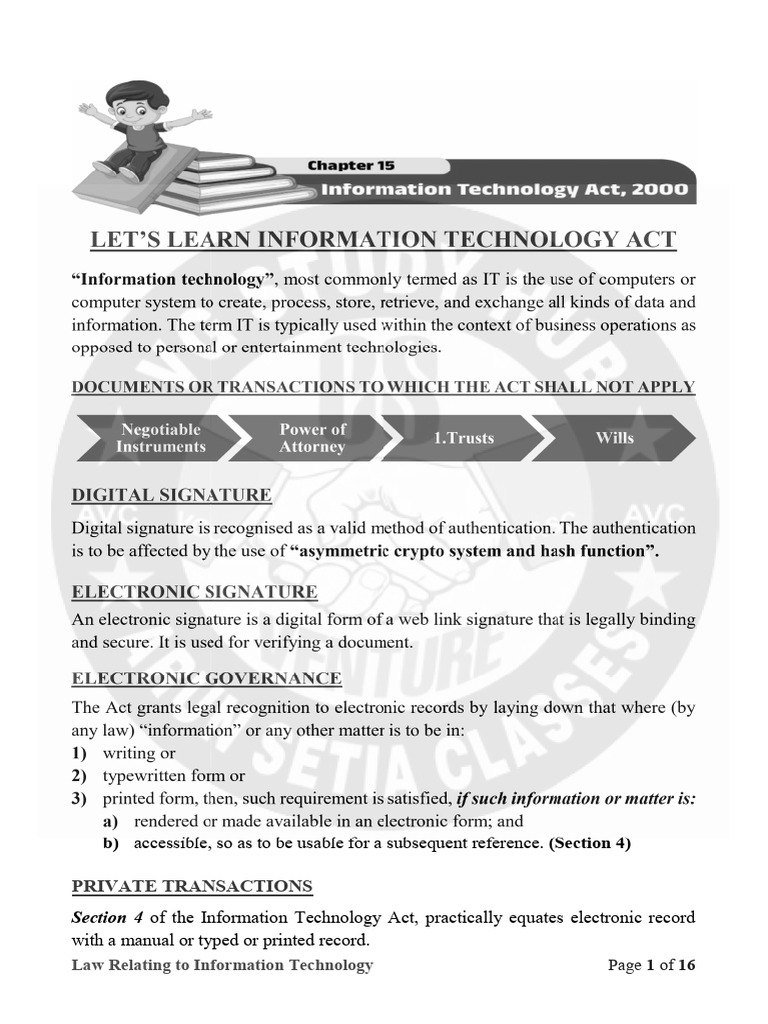 It Act Jigl Success Booster PDF | PDF | Information Technology | Computer Data Storage