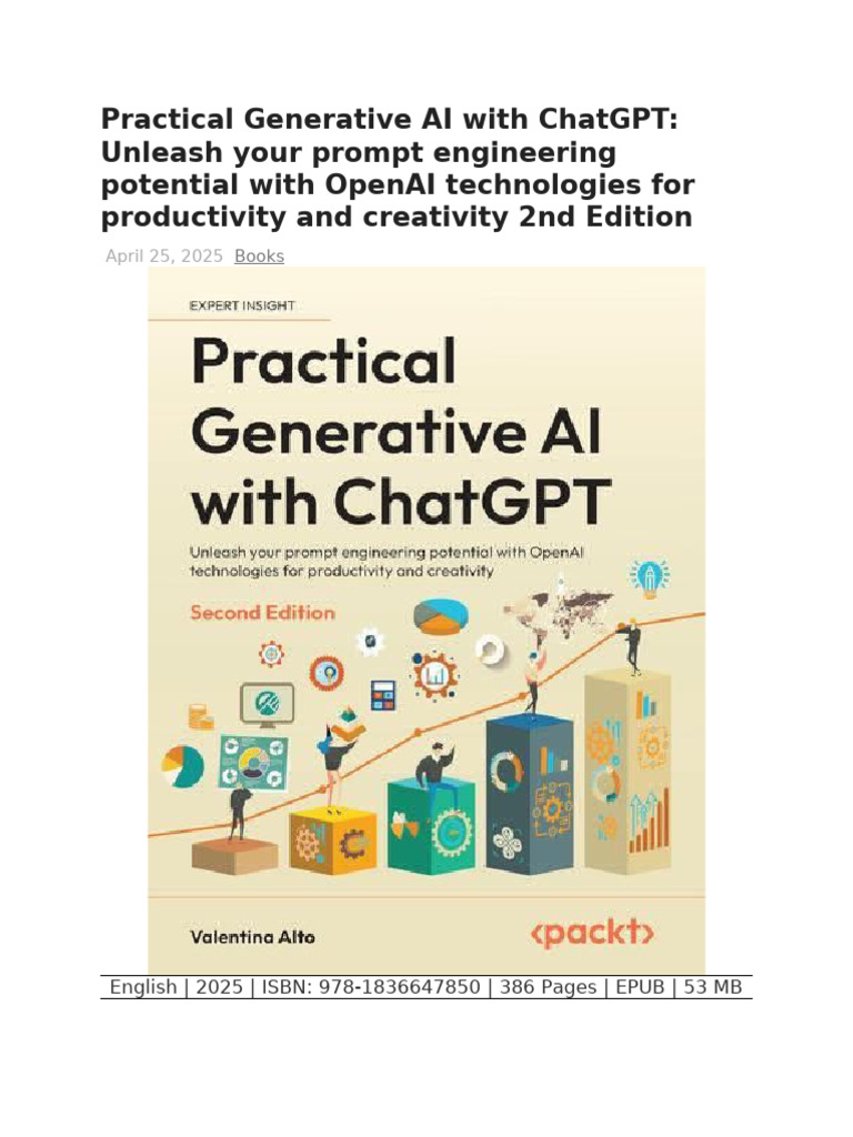 Practical Generative AI with ChatGPT | PDF