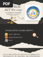 Republic Act 11131 | PDF