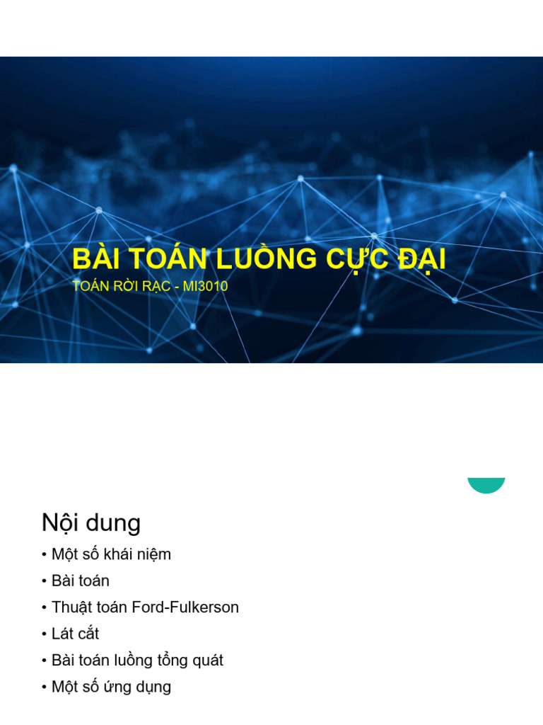 11 Max Flow | PDF