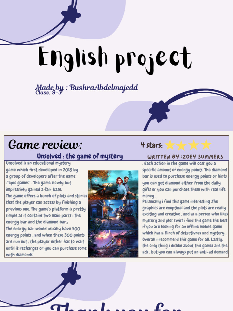 English Project | PDF
