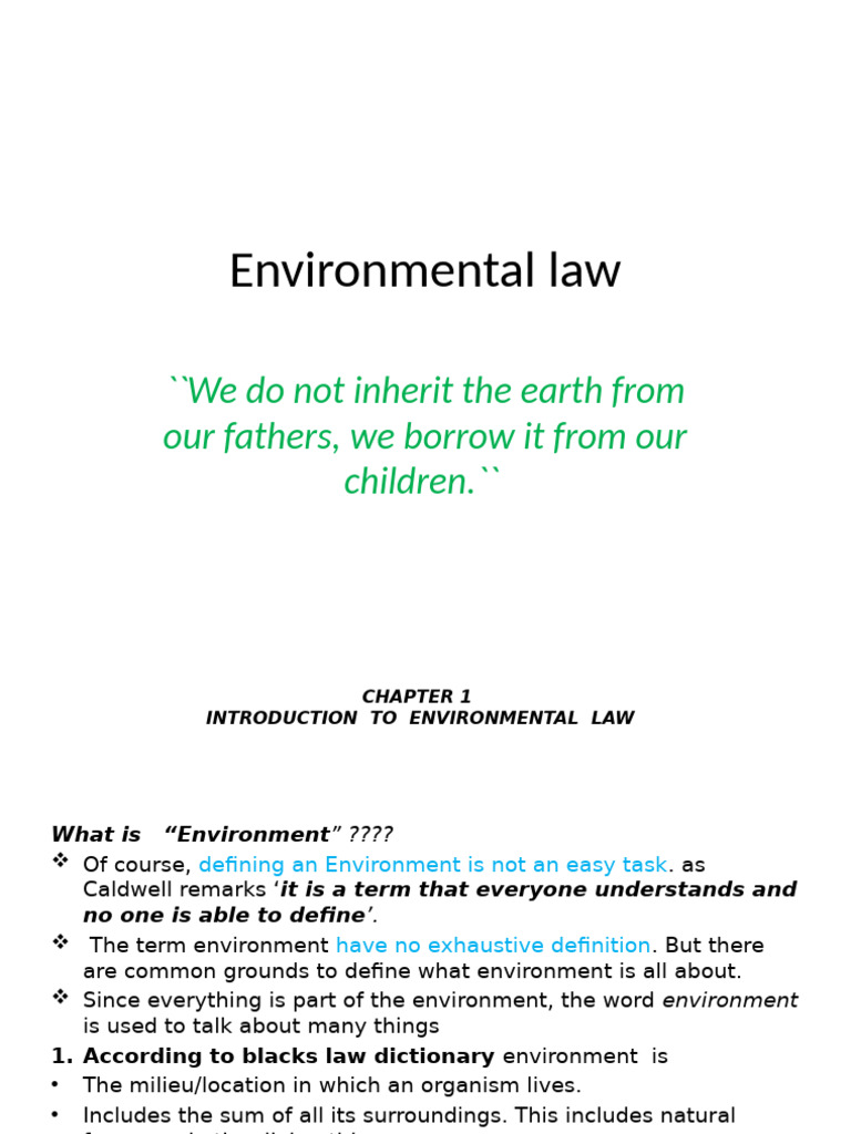 Enva Lecture 1 and 2 | PDF | Kyoto Protocol | United Nations Framework ...
