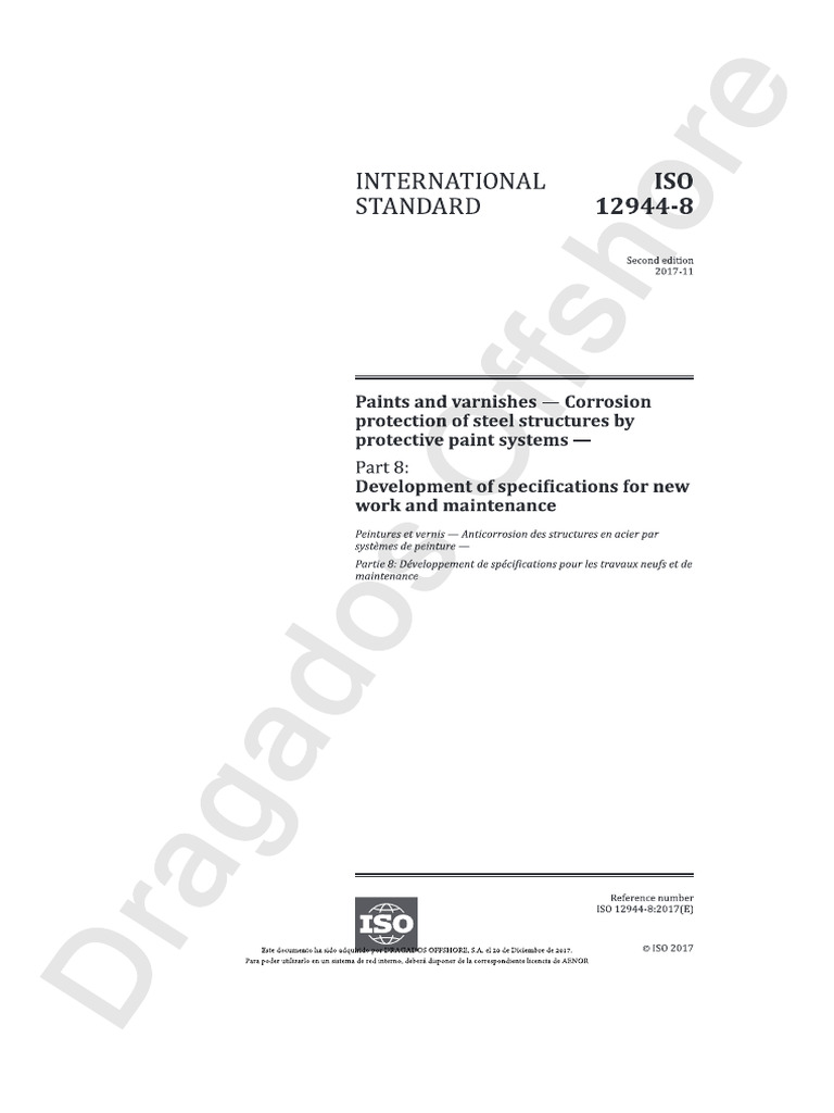 Iso 12944-8 (2017) | PDF