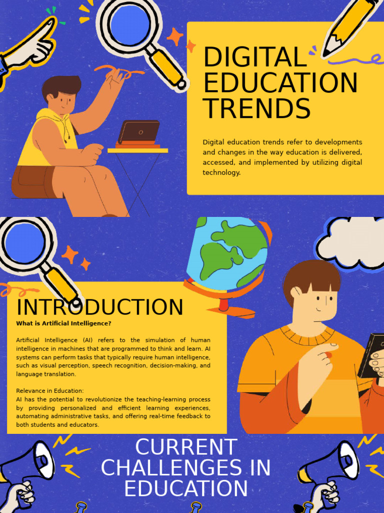 Digital Education Trends and Benefits | PDF | Educational Technology ...