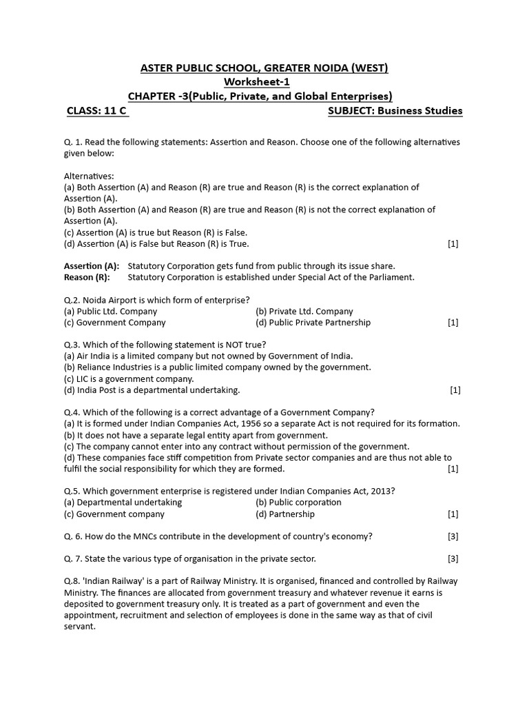 Understanding Government Enterprises | PDF | State Owned Enterprise ...