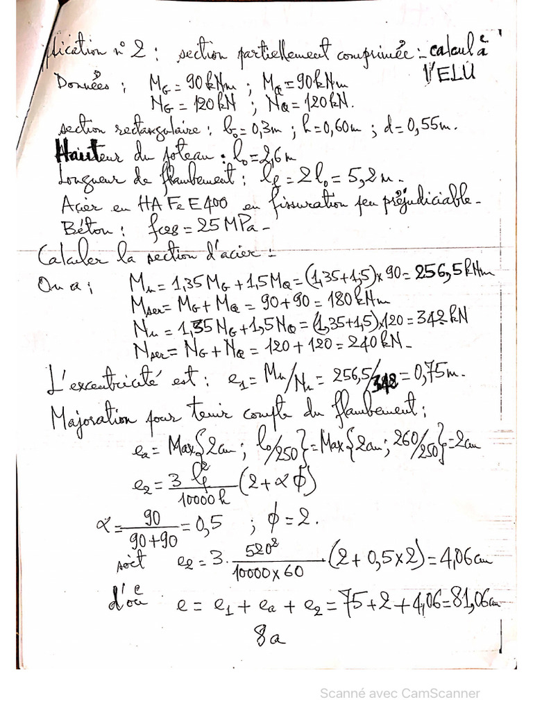 flexion composee | PDF