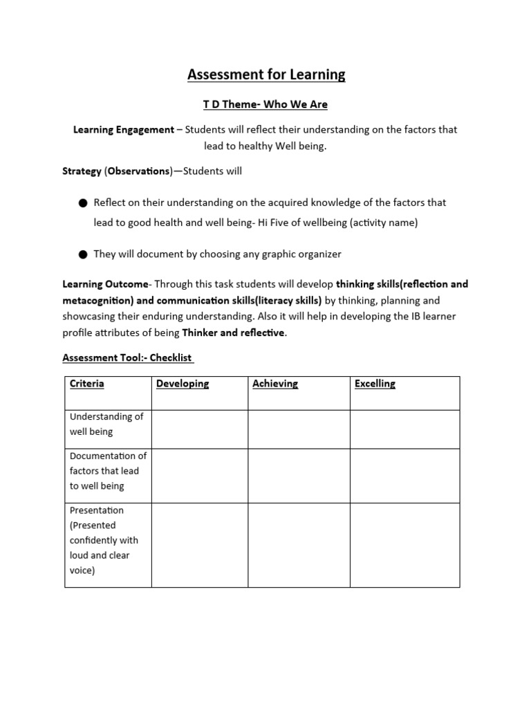 3rd Assessment of Unit 1 | PDF