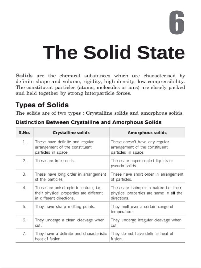 Solid State | PDF